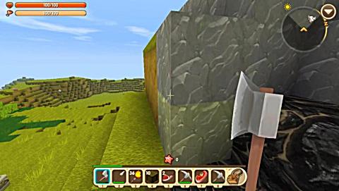 迷你世界 极限生存模式 第二天