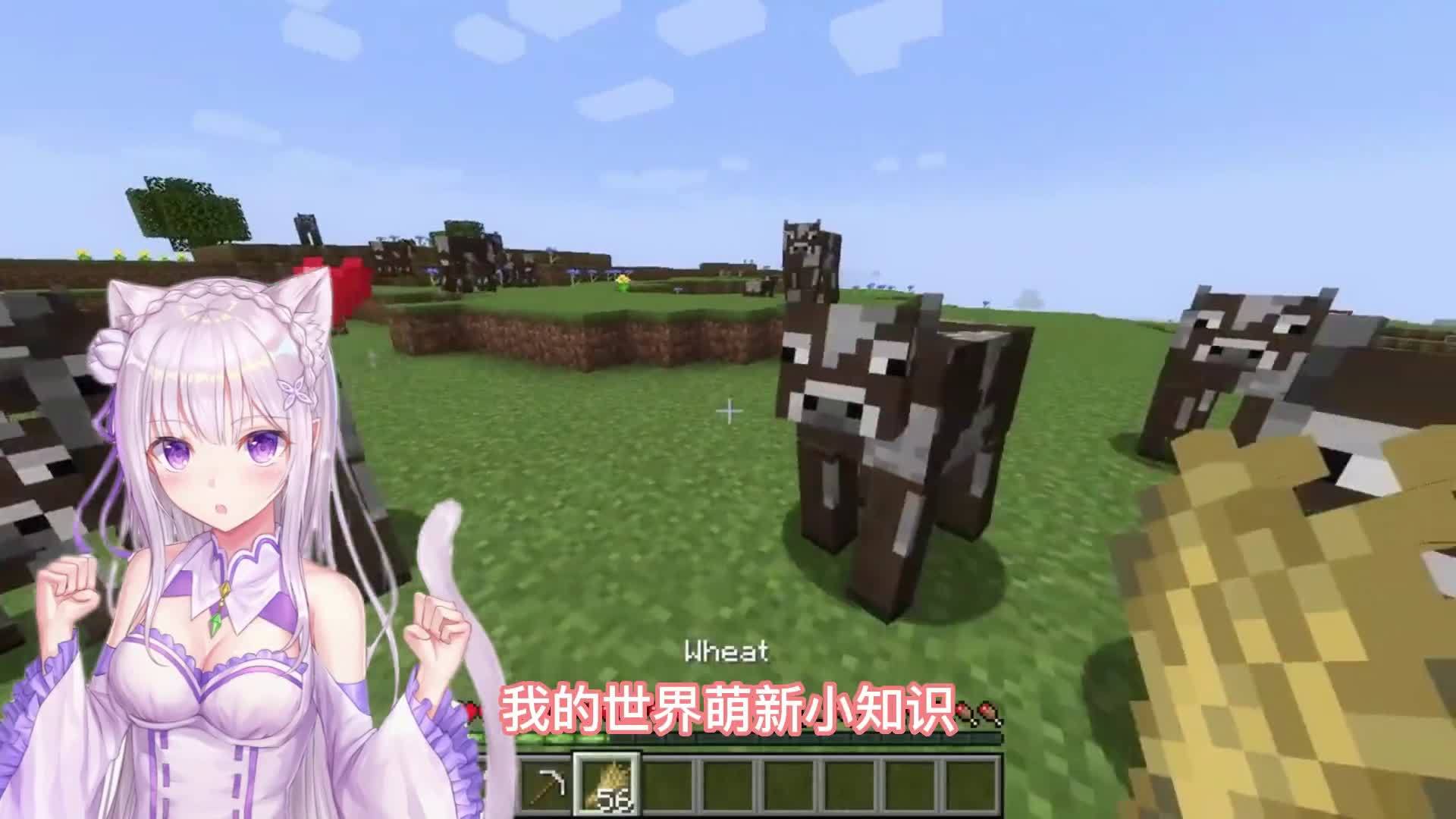 ...如何将牛当成坐骑我的世界MC我的世界搞笑视频我的世界模组大作战