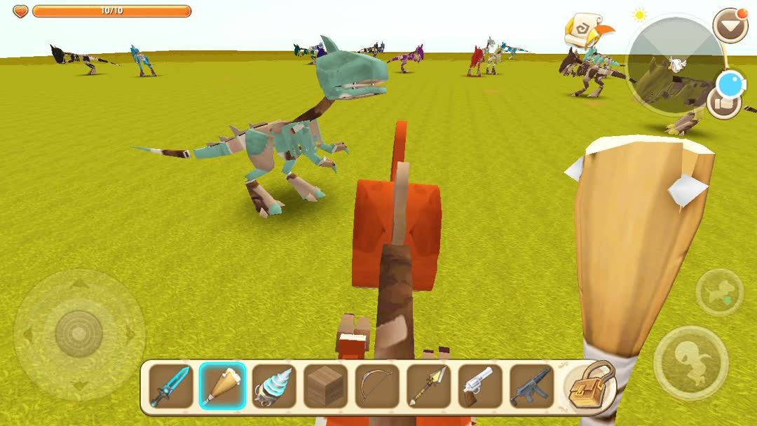 迷你世界之教你刷绝版化石龙