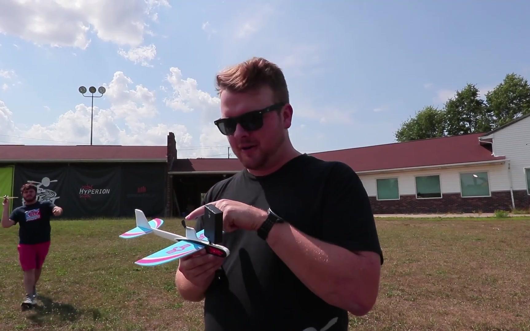 【FPV生肉】FT无电池航模滑翔机aka神秘电容