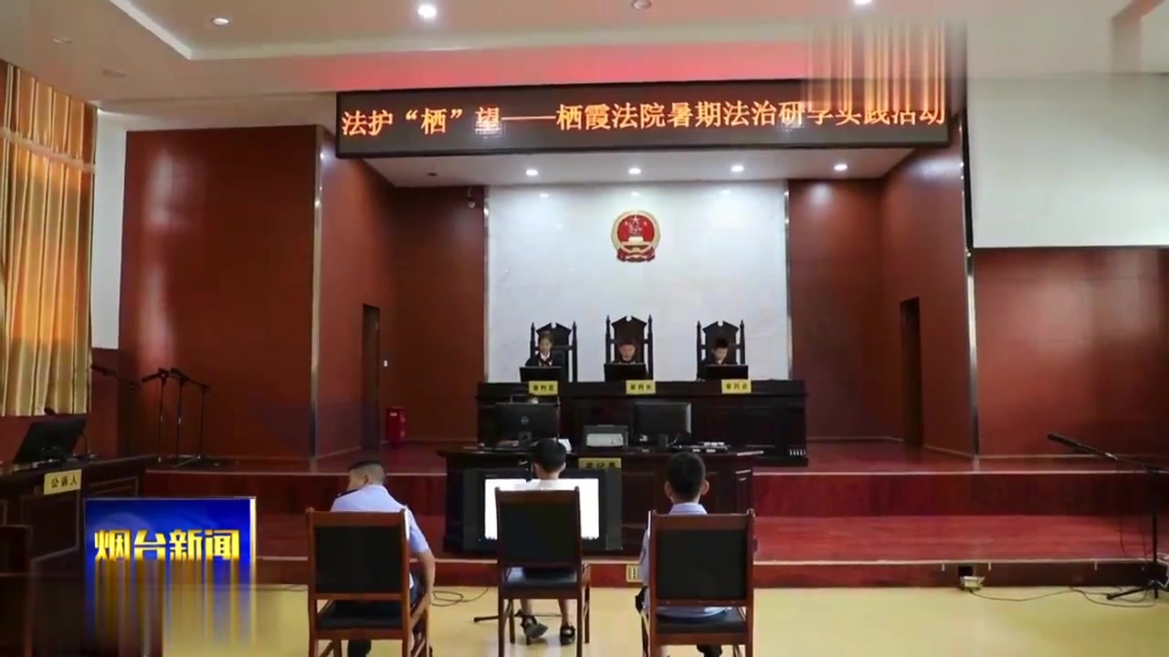 七彩夏日:现场模拟小小法官体验记