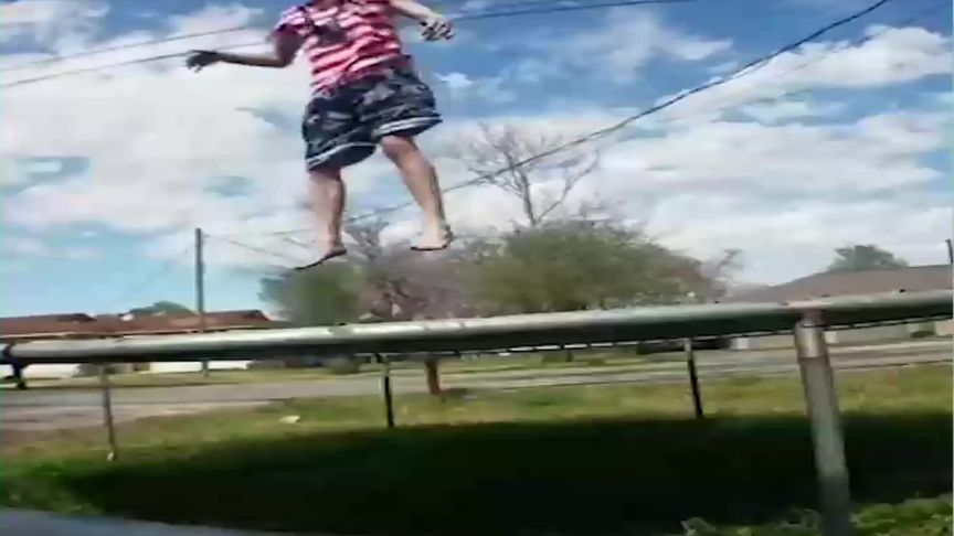 #危险动作请勿模仿