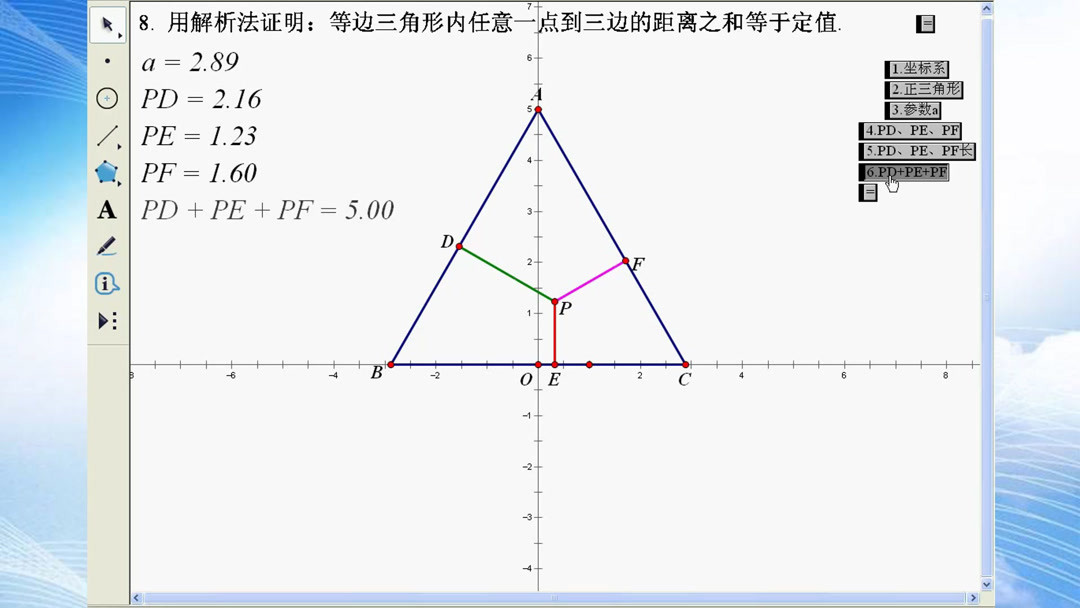 宝石杰高中数学专题讲座 录像8第19讲、平面解析几何初步综合训练