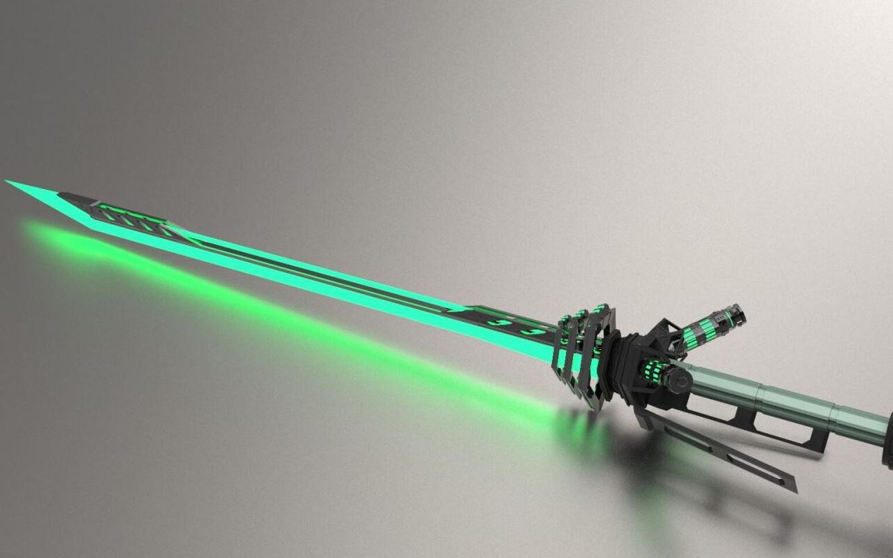 3Dmax武器建模零基础建模教程