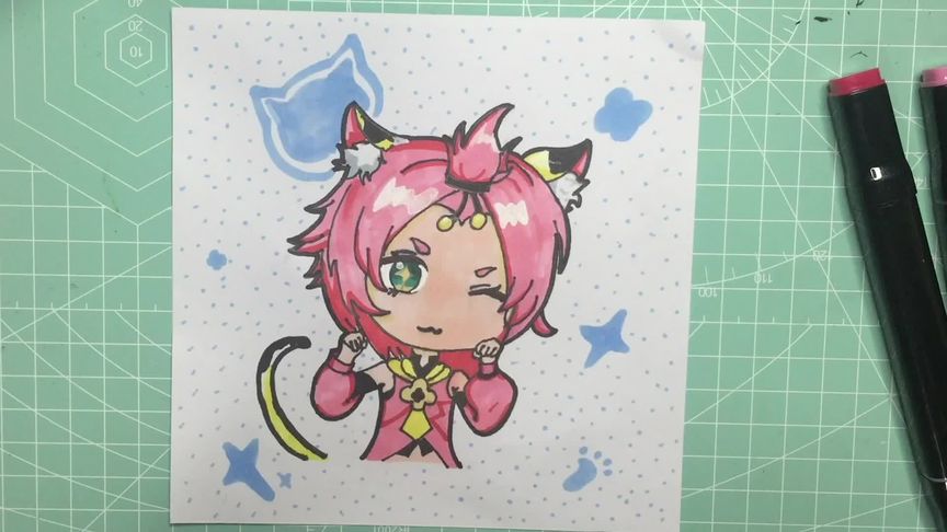 手绘卡通漫画人物教程 #少儿创意美术