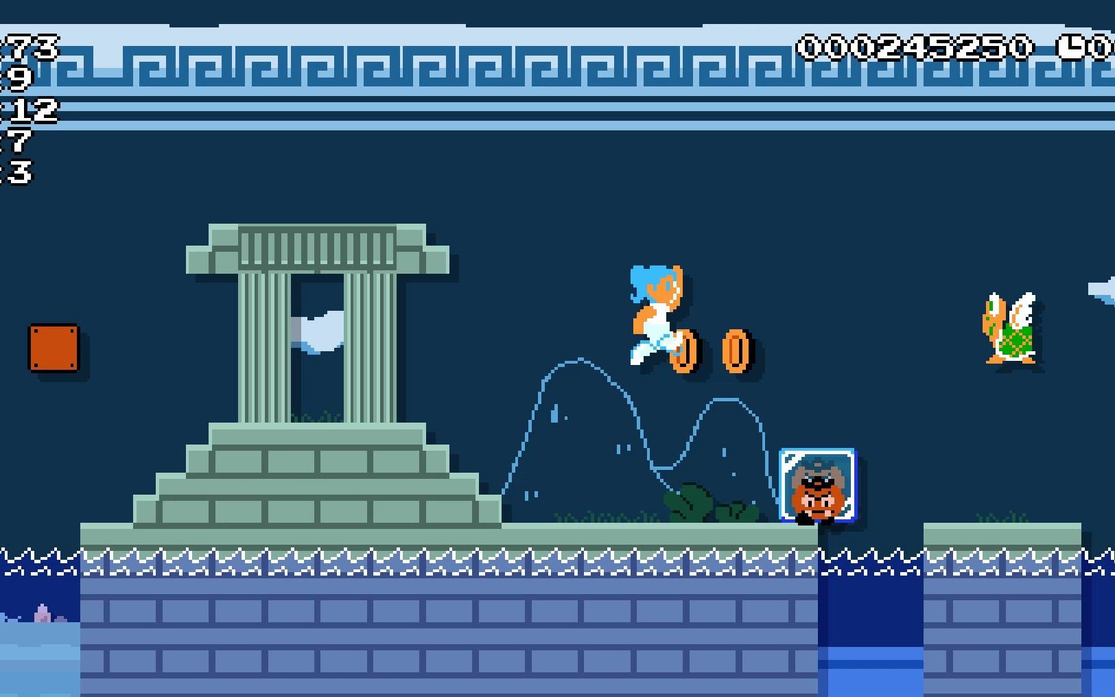 MARI0传送门版马里奥(坑龟大陆5.0) EP04-岩浆下的灾难水世界关卡