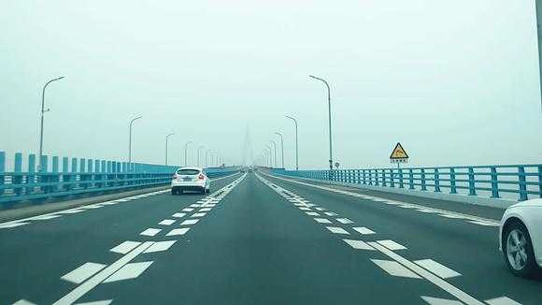 一桥飞架南北,天堑变通途一杭州湾跨海大桥