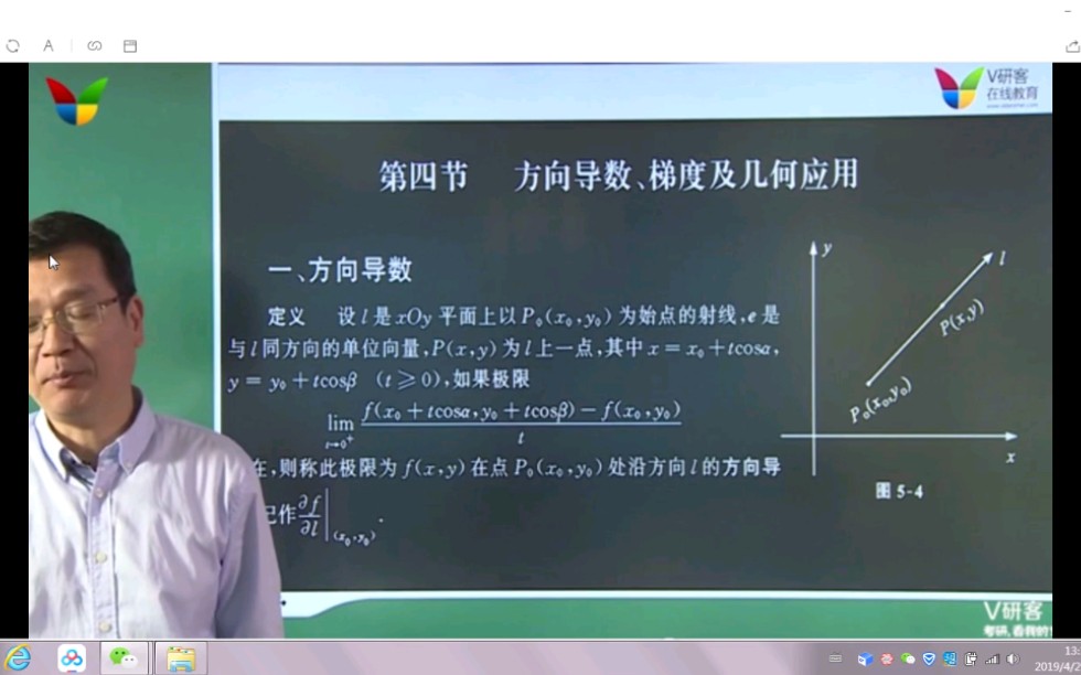 方向导数,梯度及几何应用。