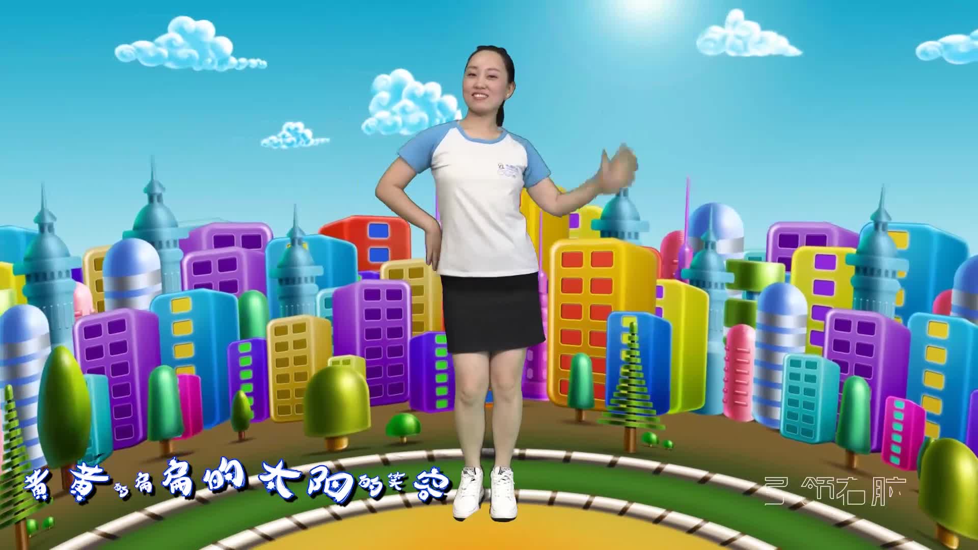 简单的少儿舞蹈,一学就会