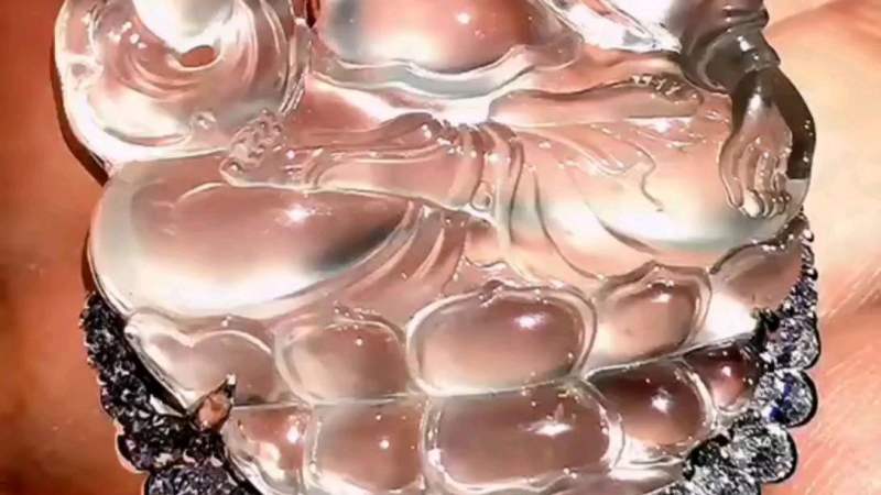 玻璃种中的玻璃种,原来翡翠可以美到这程度