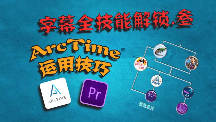 掌握字幕制作神器 Arctime 全软件字幕制作通吃,你造吗?