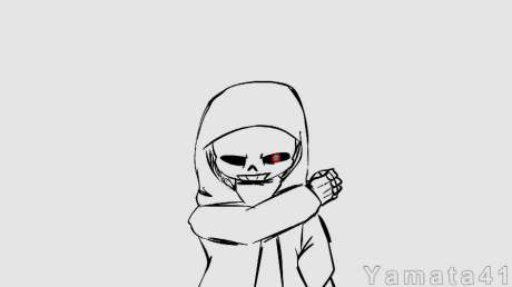 传说之下:你见过简笔画版的游戏sans吗?感觉怎么样?