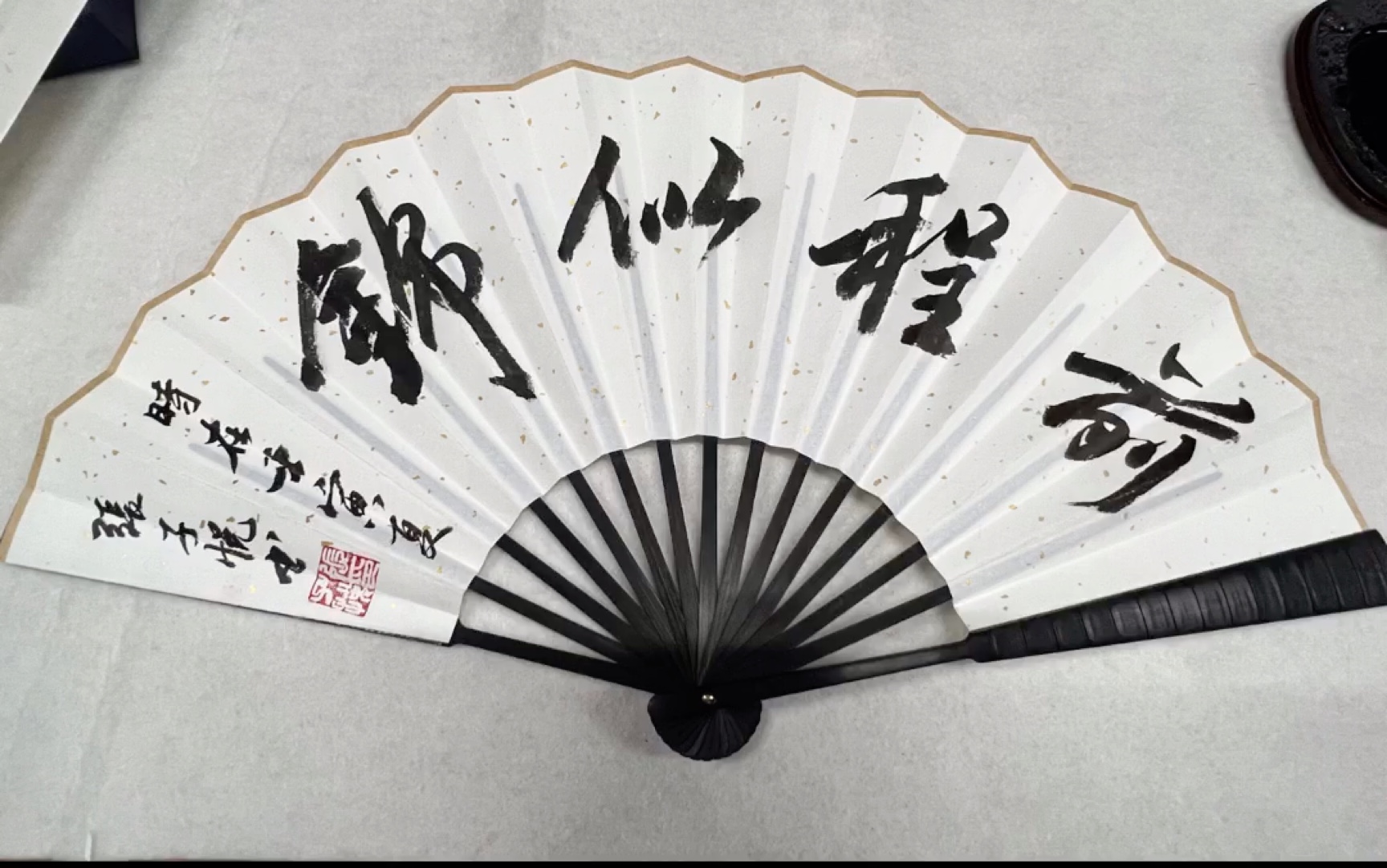 折叠扇制作全过程