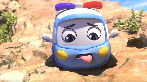 警车联盟:小治累坏了,爬个山腿都软,更何况上山顶呢