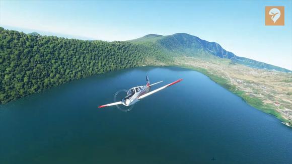 4K画质《微软模拟飞行2020》飞到了印尼巴厘岛!还飞到了台北!