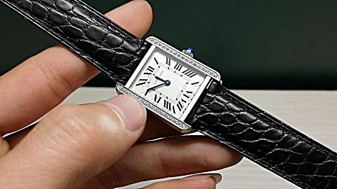 卡地亚坦克女表 卡地亚坦克系列 女士手表