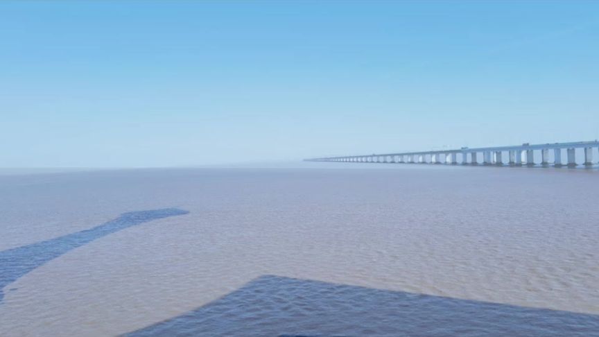 杭州湾跨海大桥一日游,八九年前去过,这次去发现自己成了4A
