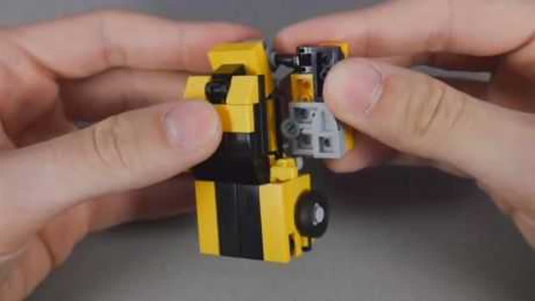 乐高迷你小变形金刚,儿童喜欢的玩具,可以锻炼儿童的思维