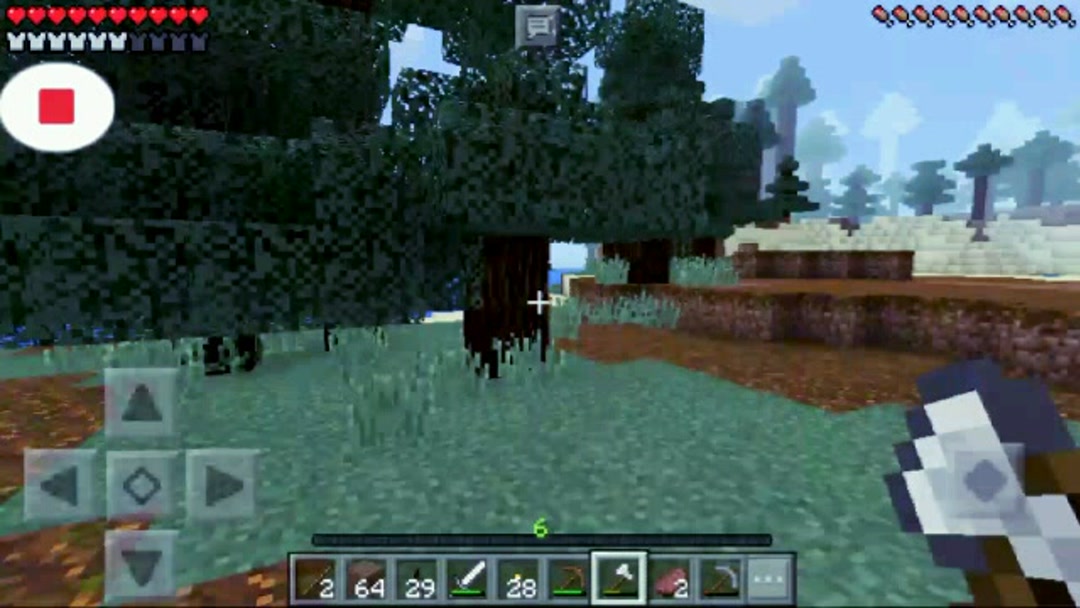 我的世界狂撸树木