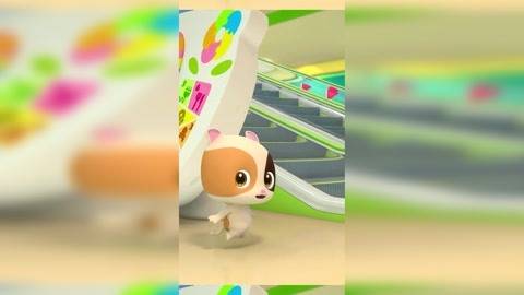 【宝宝巴士启蒙音乐剧之儿童安全】搭手扶梯安全 ☲☷ ☴
