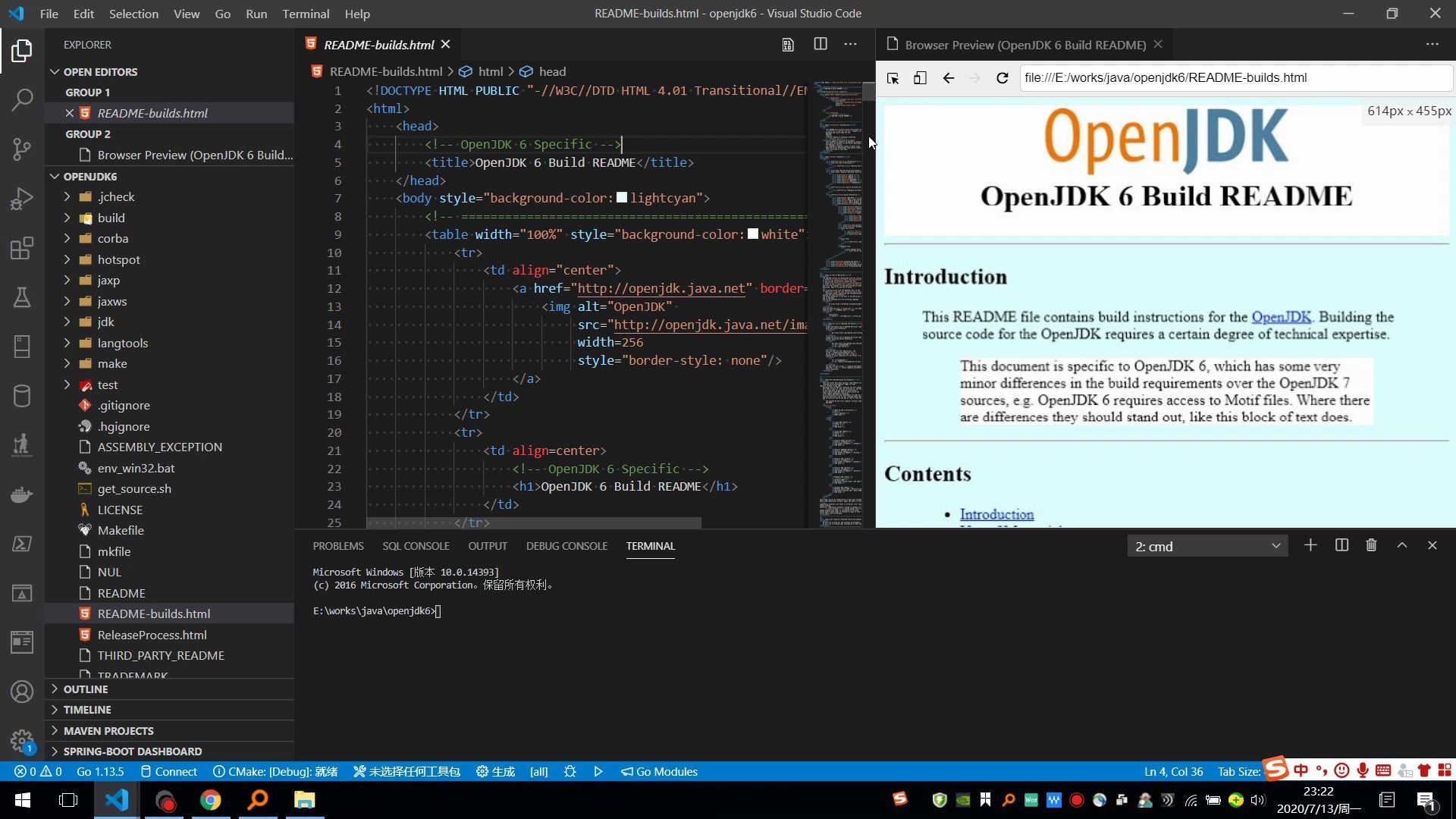 openjdk6在windows下编译构建