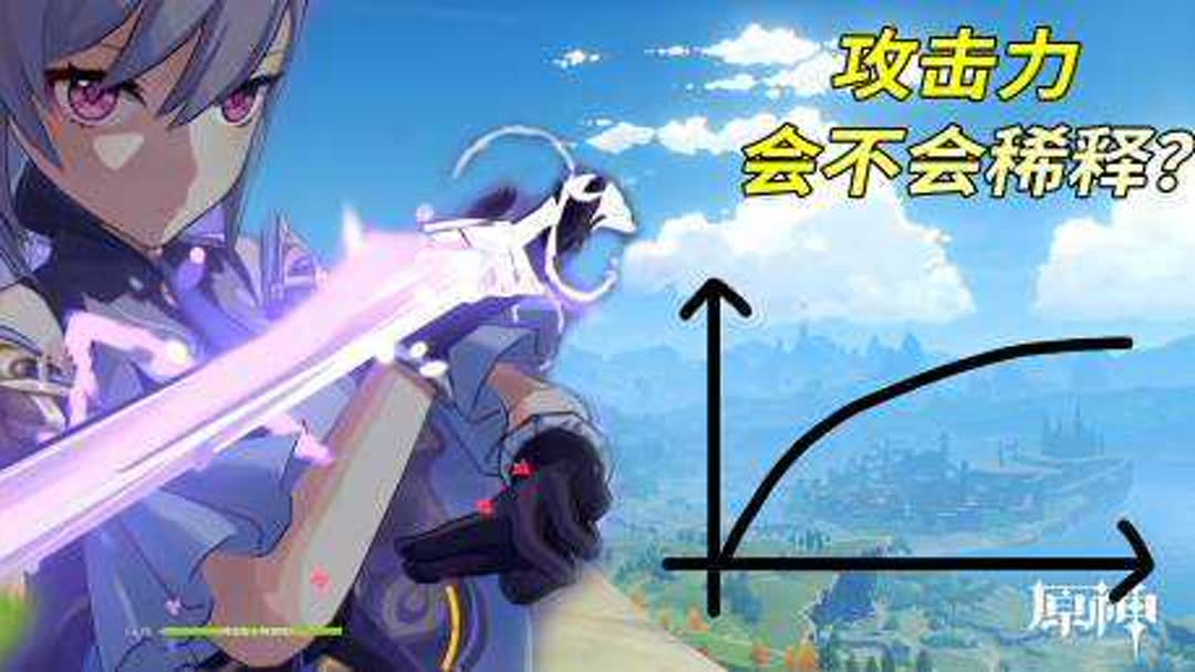 原神:攻击稀释是什么,攻击高好吗,那些加成又去了哪里