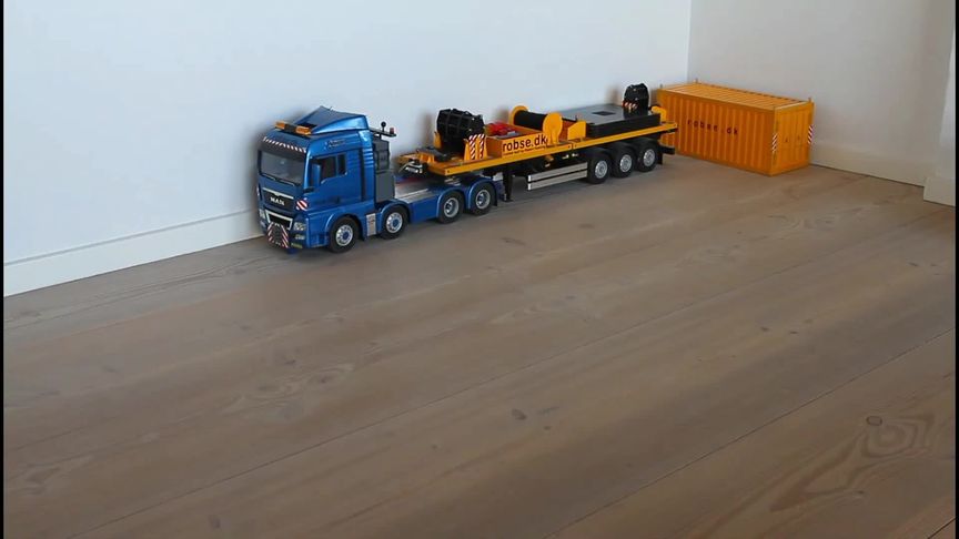 老外改装的吊车#rc#rc吊车#rc工程车#rc模型#工程模型