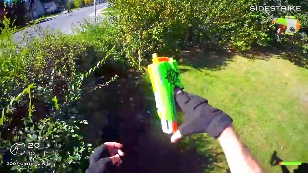 阿管游戏解说:真人CS,邻居之间的对战!精彩第一人称射击战斗!