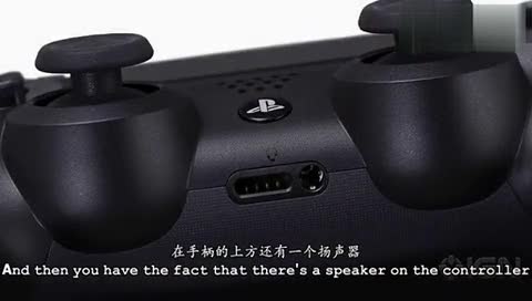 PS4新手柄功能介绍中英字幕