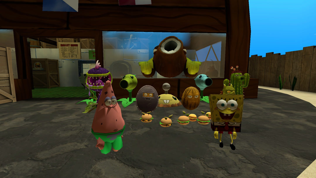 我的世界奥特曼:海绵宝宝种这么多植物有什么用呢?