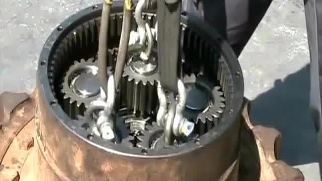 拆装行星齿轮机构,原来结构这么复杂