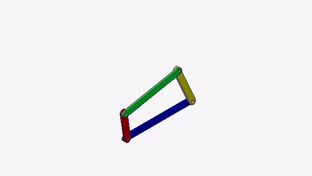 CATIA教程DMU视频案例大全1 曲柄摇杆机构