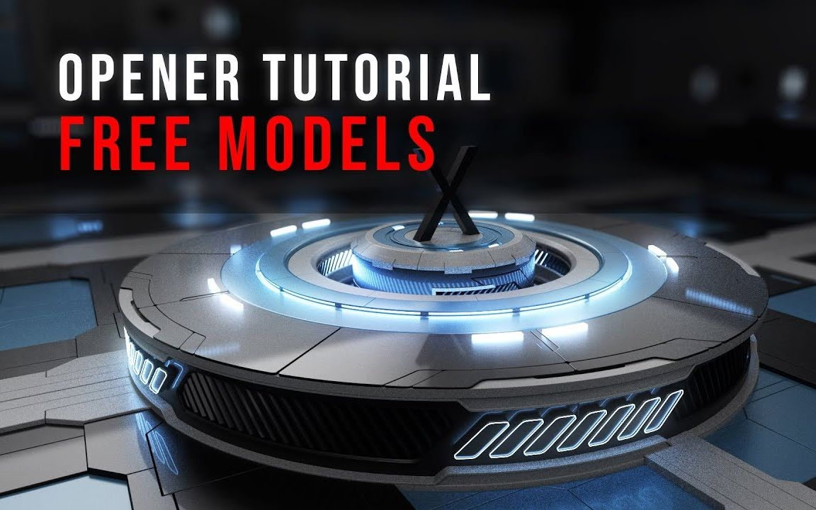 【C4D Redshift结合渲染传穿梭,视频片头设计】【C4D中级教程】【...