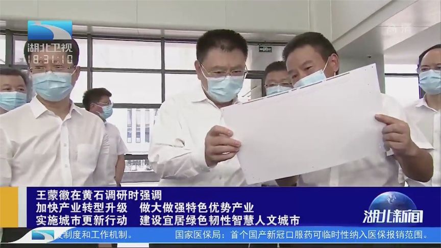 王蒙徽强调加快产业转型升级 做大做强特色优势产业