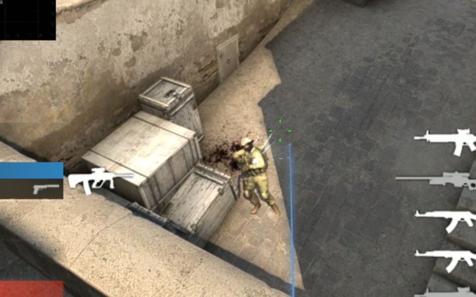 CSGO你做不到的史诗级跳狙瞬镜杀敌