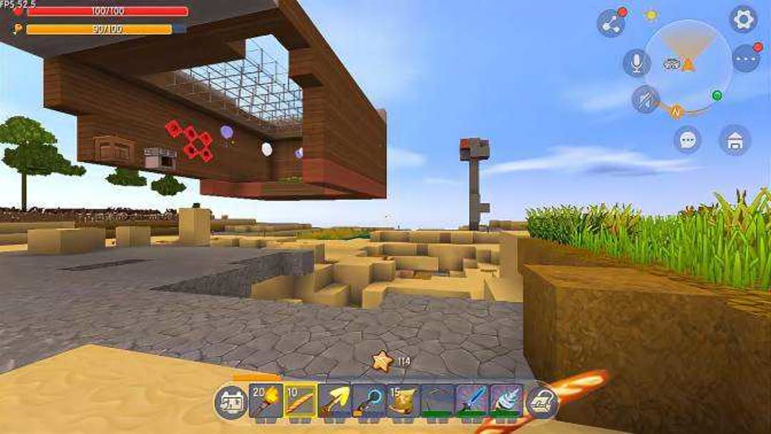 迷你世界:准备了这么多食物 等小伙伴回来了我就可以给他了