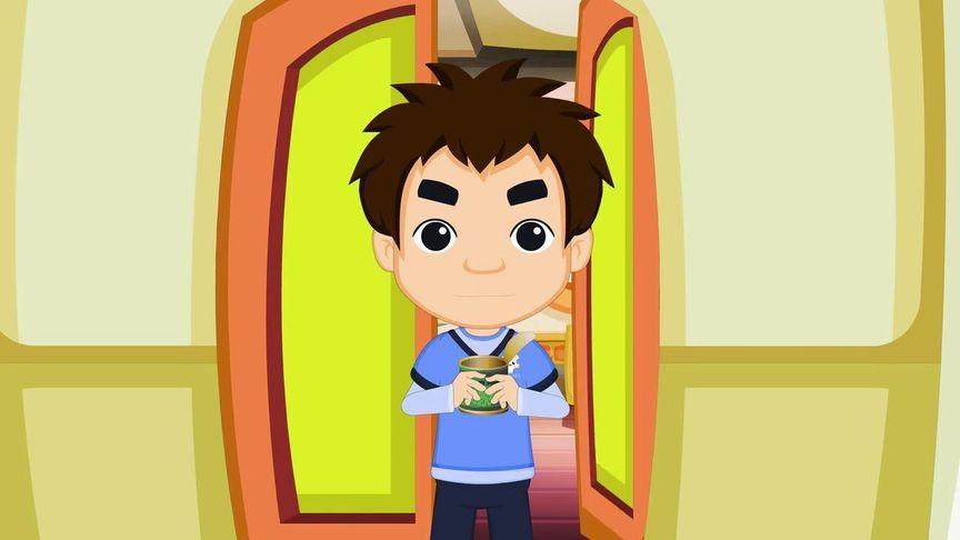 皮皮梦见好吃的,原来是棒棒的臭袜子,这种叫起床方式还是算了