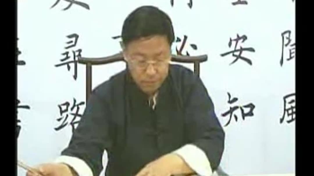 田英章硬笔书法讲座视频