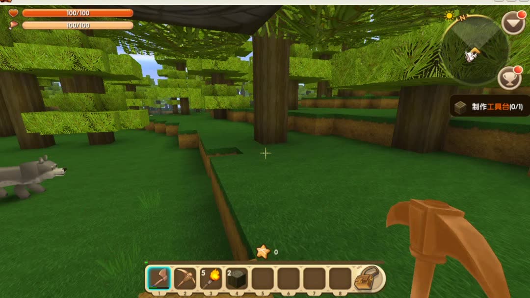 豆豆解说 迷你世界 生存模式 益智游戏