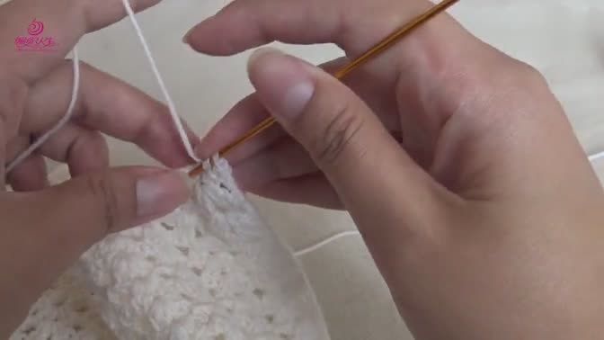49男宝宝拼色背心 第三集 儿童毛衣编织教程视频 高清