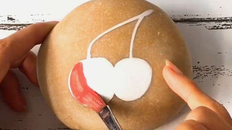 樱桃还可以这样画,看得我好想学一下,太好看了!