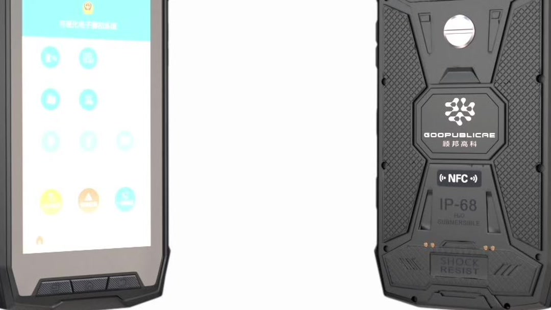 顾邦高科外出押解电子脚扣 产品3D展示