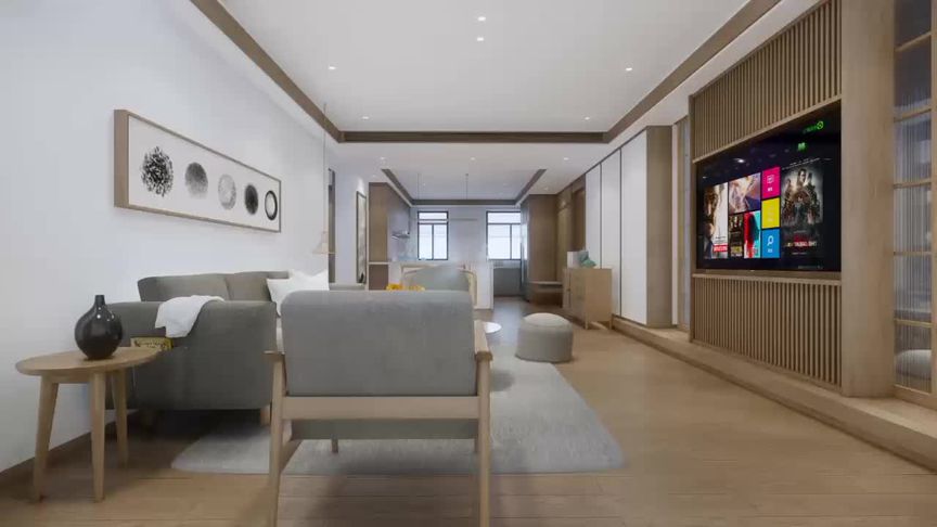 #室内设计 动画漫游#室内效果图