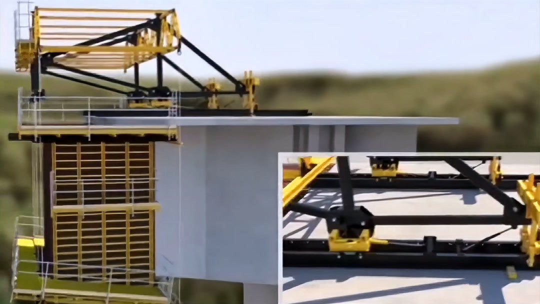 桥梁悬臂浇筑挂篮施工过程演示,非常值得学习!