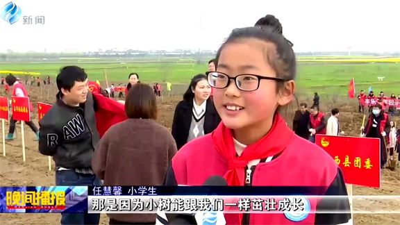 为家乡添新绿 我市各地开展植树造林活动