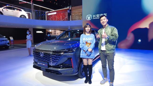 全面进化之作 上海车展体验第二代长安CS55PLUS