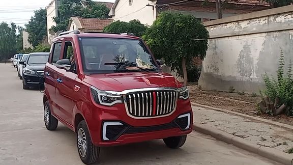 新款红旗,低速电动车,老年人自己的专车,遮风挡雨冬暖夏凉