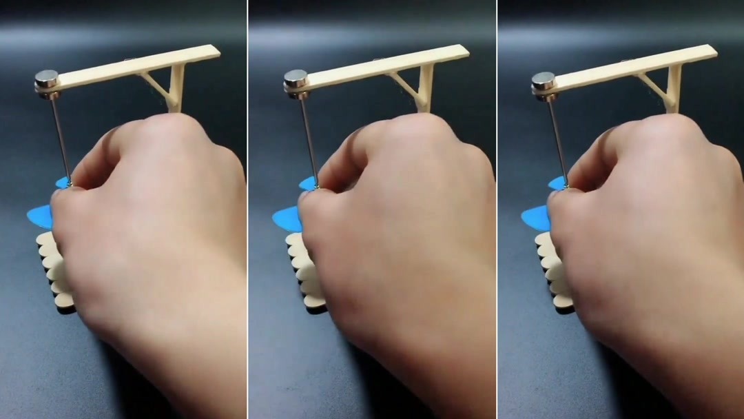 不要电都可以转动的风扇,这是什么原理