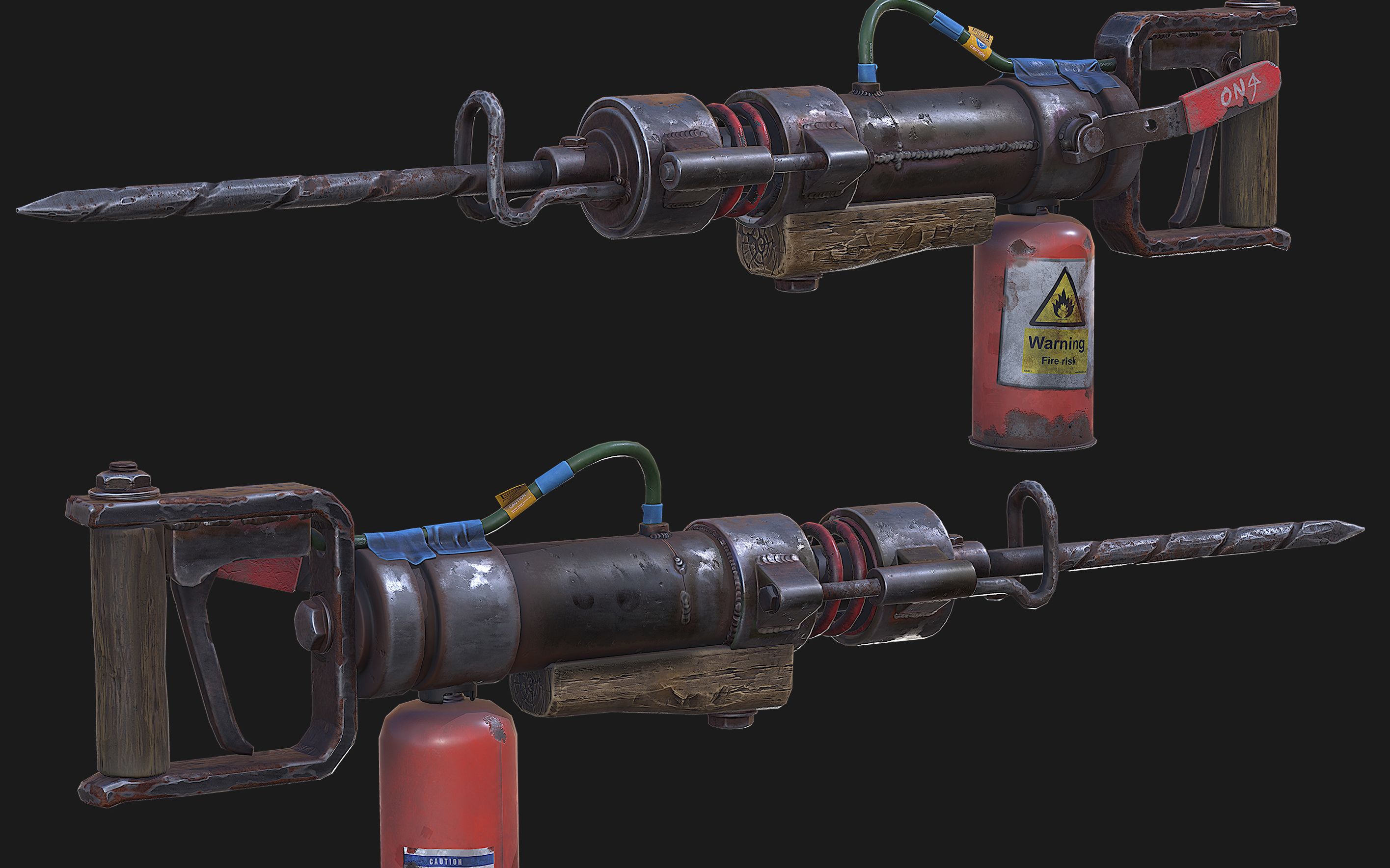 3D武器建模:零基础新手也能一遍就会 超详细布线武器制作教程(上)