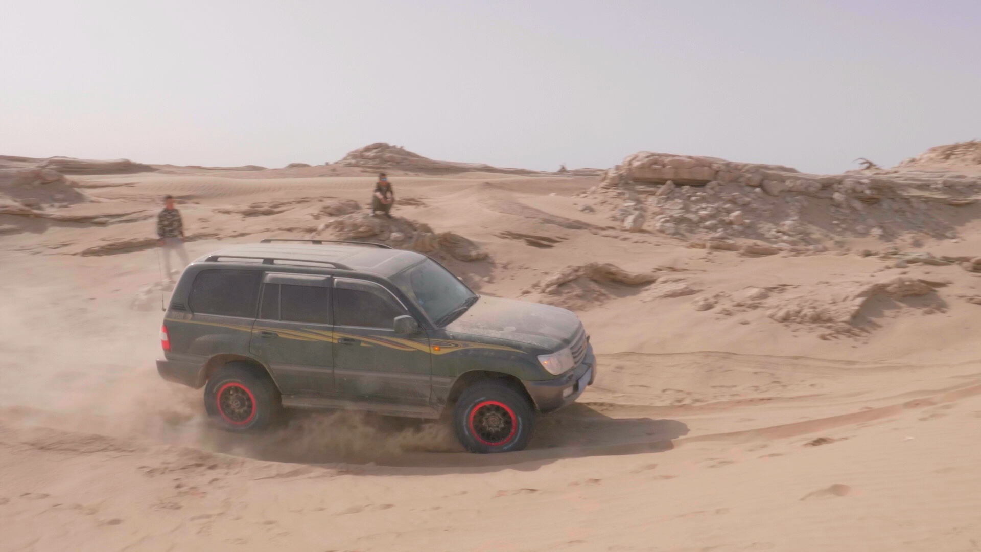 穿越罗布泊无人区的精彩瞬间